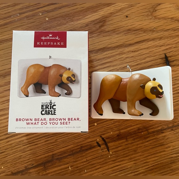 Hallmark | Holiday | Hallmark Keepsake Eric Carle Brown Bear | Poshmark